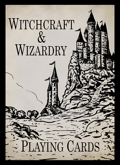 Witchcraft & Wizardry Playing Cards – Flaming Hand